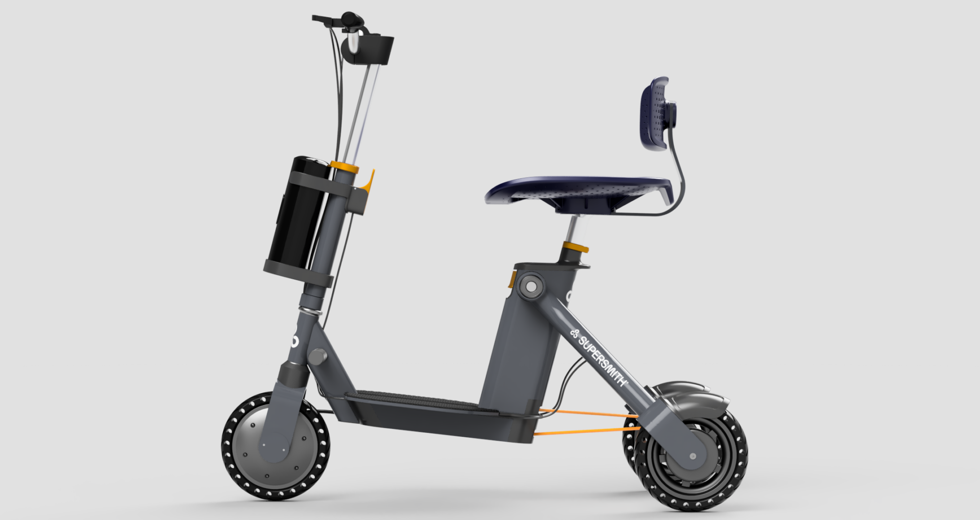 Lightweight, foldable Mobility Scooter | Supersmith