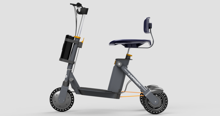 Lightweight, foldable Mobility Scooter | Supersmith